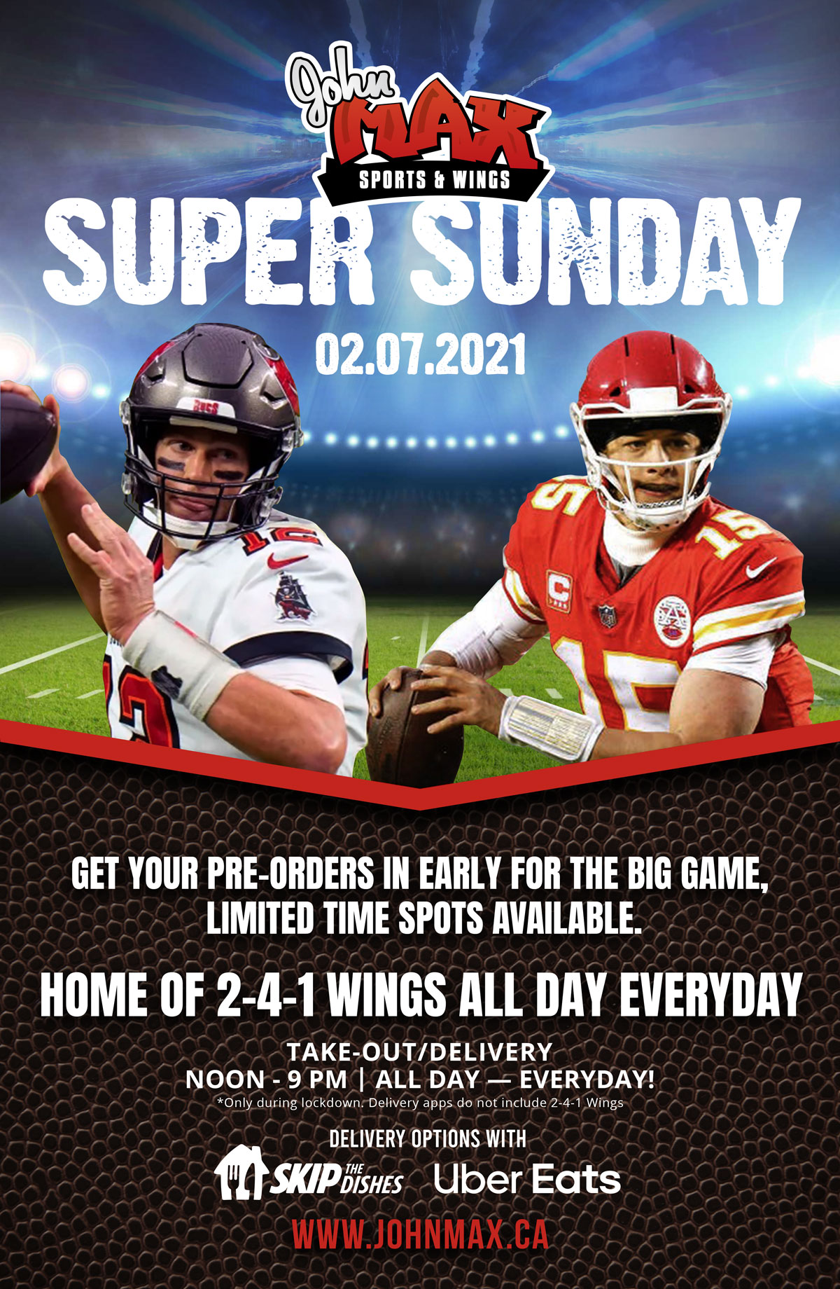 John Max Sports & Wings