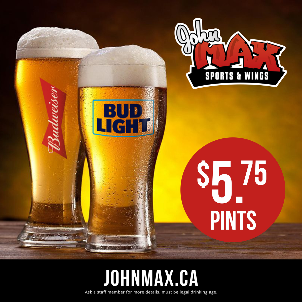 John Max Sports & Wings