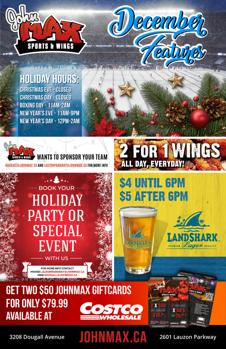 Home - John Max Sports & Wings